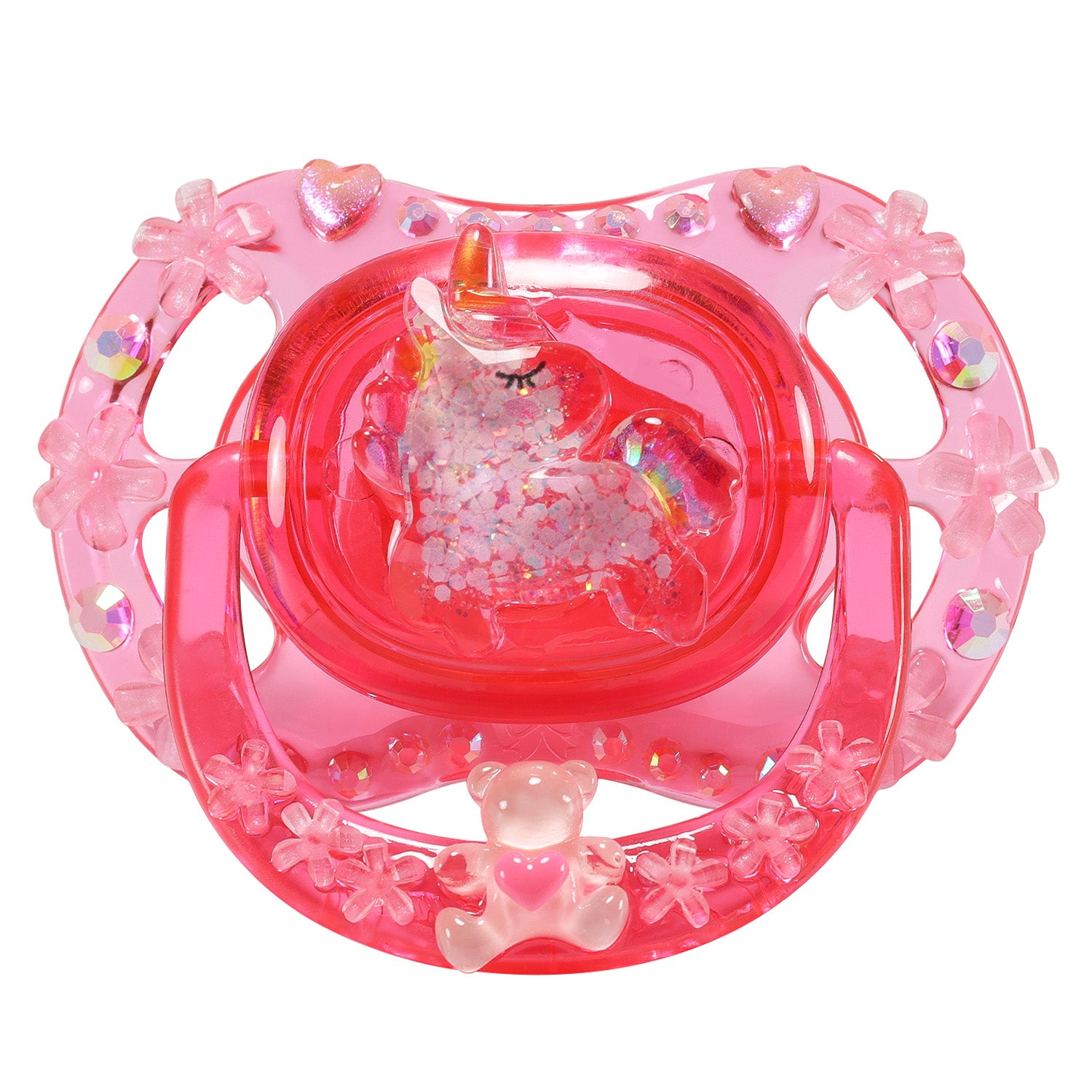 Crystal Pacifier - Pink Unicorn – CutiePlusU
