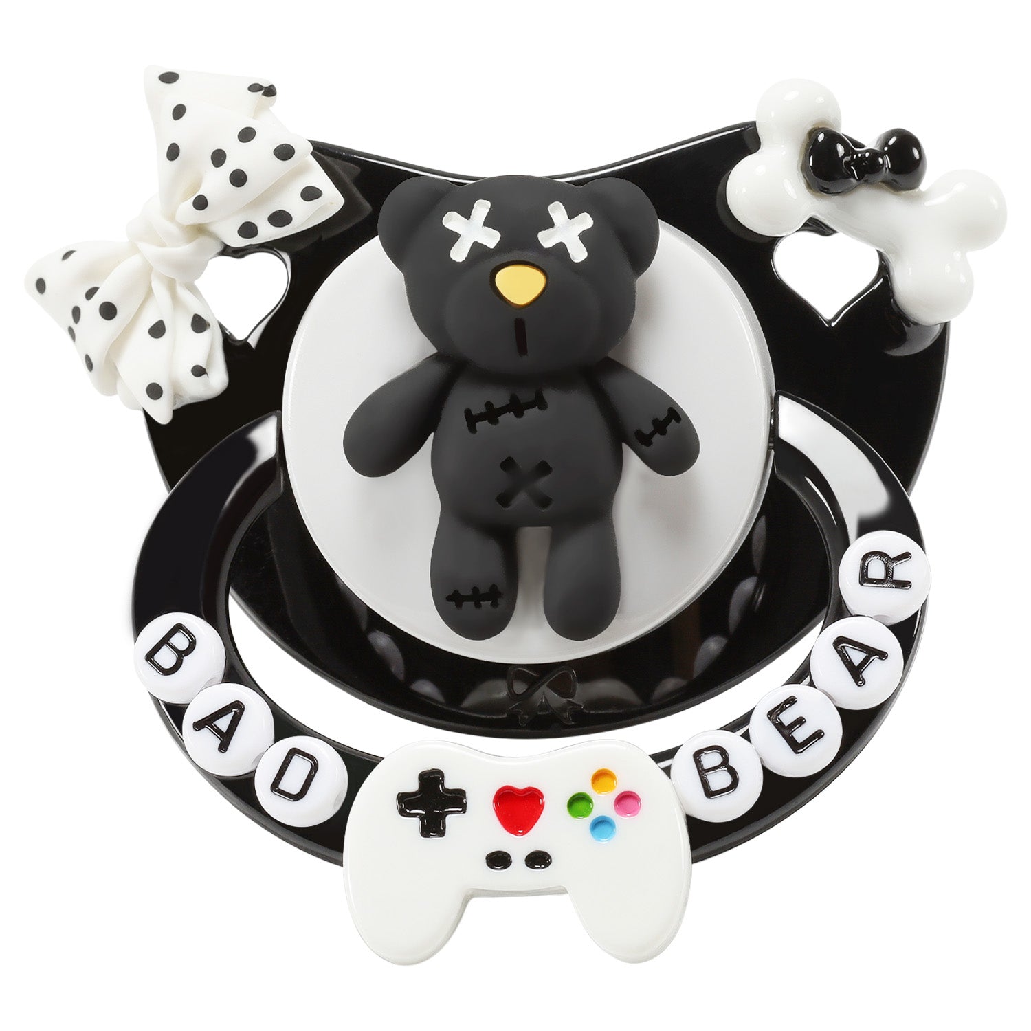Bad Bear Pacifier – CutiePlusU